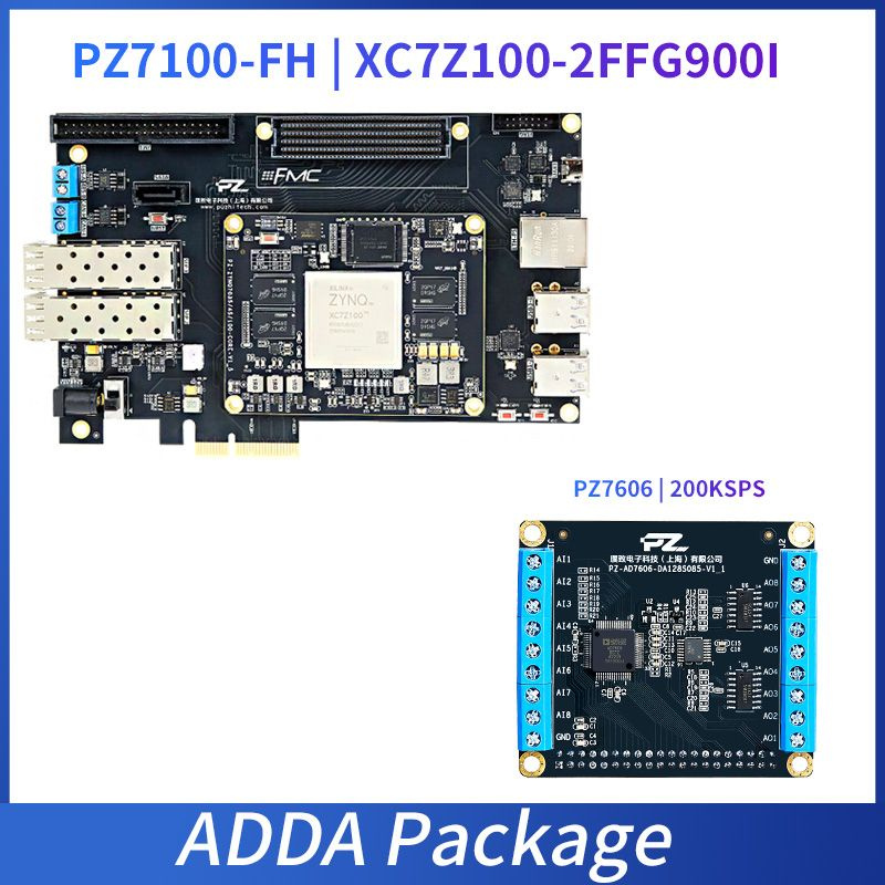 PuZhi PZ7100-FH KFB 900I Оценочный комплект Xilinx Zynq-7000 SoC XC7Z100 Плата разработки FPGA ...
