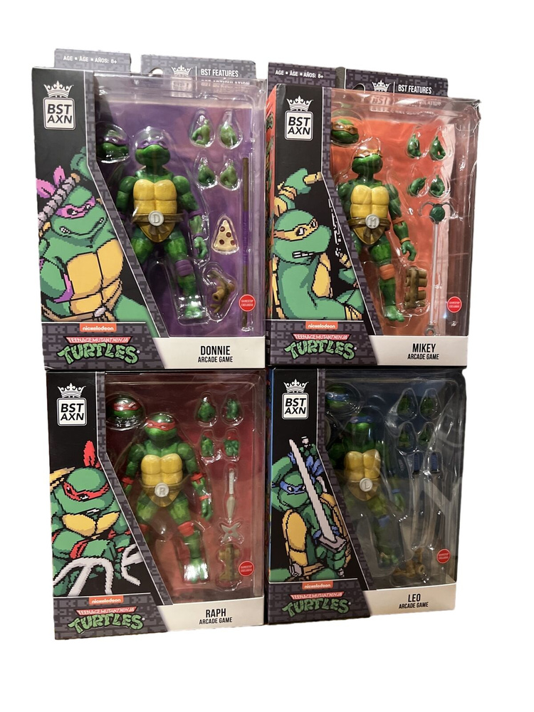 Turtles/bts- Набор моделей героев аркадной игрыTurtles/bts- - купить с ...