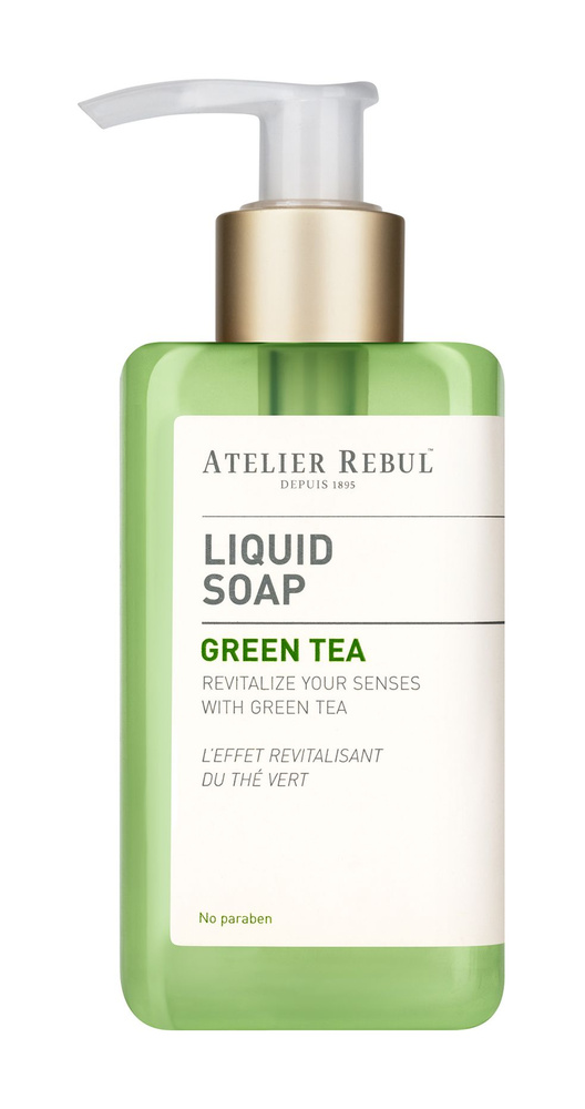 Парфюмированное жидкое мыло для рук / Atelier Rebul Green Tea Liquid ...