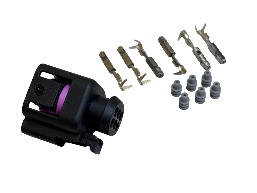 Разъем датчика кислорода BOSCH 1928404669 (6-ти контактный) - Bersa ...