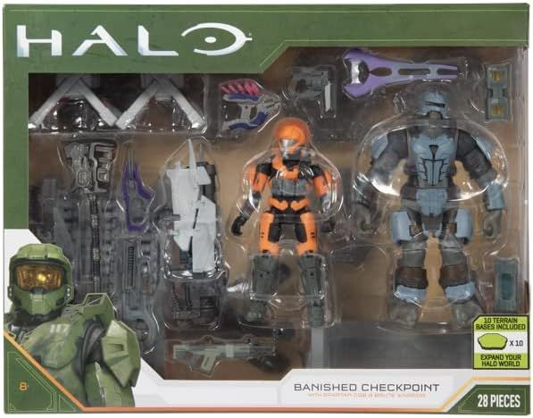 HALO,Элитные наемники Action Figures Plus Weapons - купить с доставкой ...