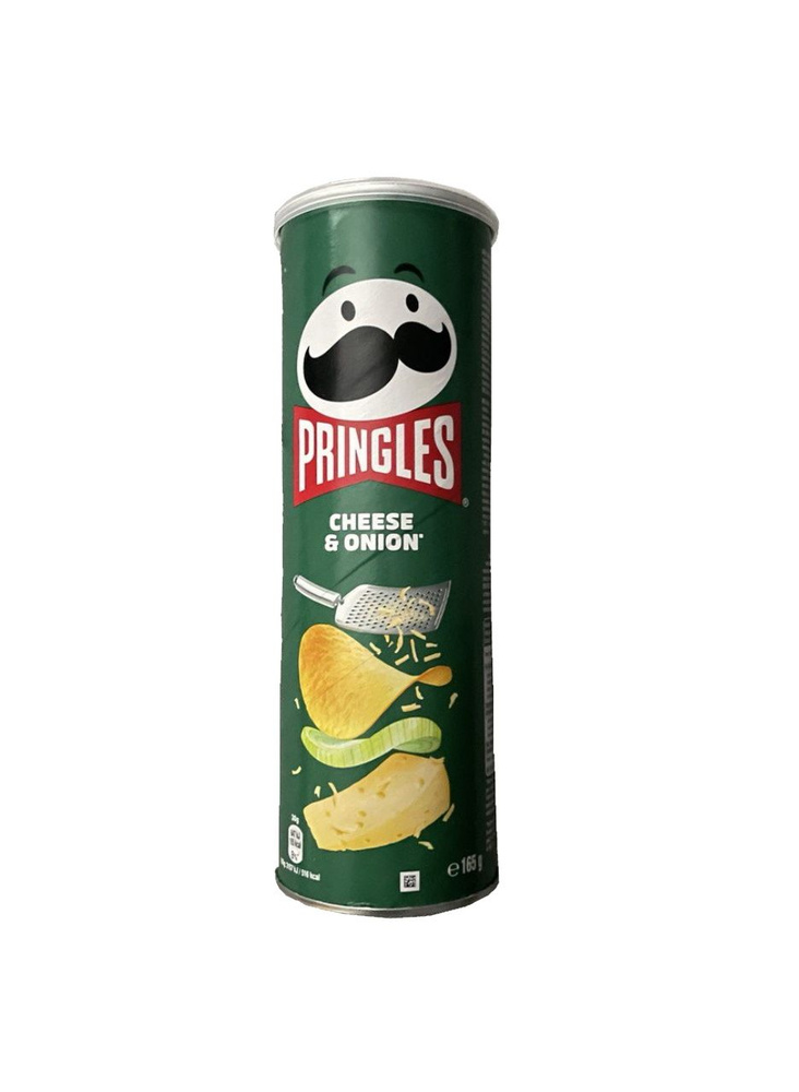 Pringles картофельные чипсы со вкусом сыр с луком , 165 грамм - купить ...