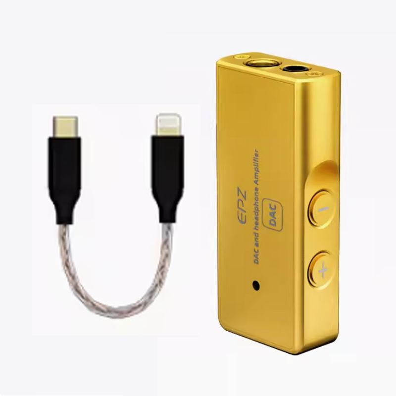 EPZ TP30 портативные цап усилитель, HiFi DAC переходник для наушников, выход 3.5/4.4mm( Lighting ...