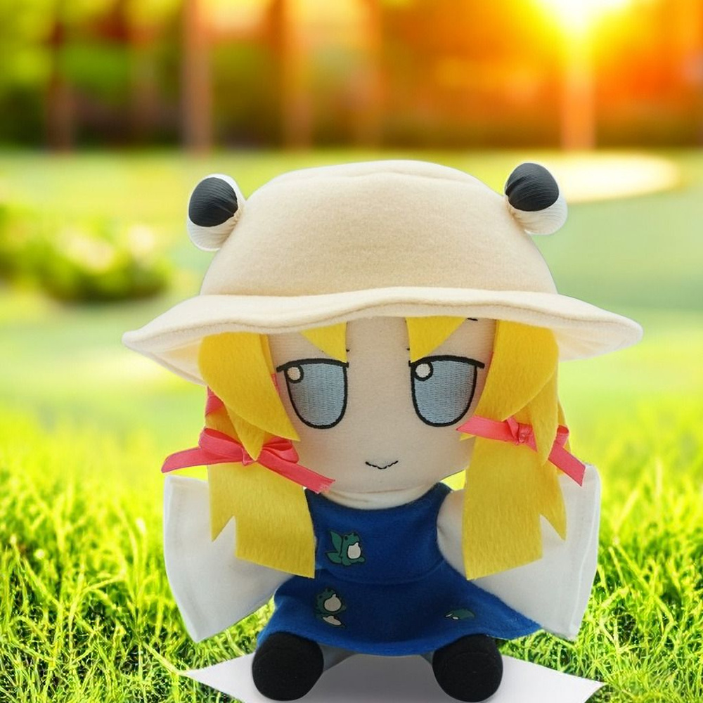 Аниме Мягкие Игрушки TouHou Project Fumo Suwako Moriya / Сувако Мория Игрушка Антистресс 20 CM ...