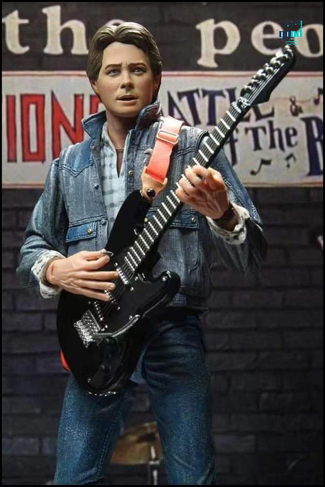 назад в будущее / делориан назад в кукла аниме подвижная, 18 см -jua-null-good value -enj ...