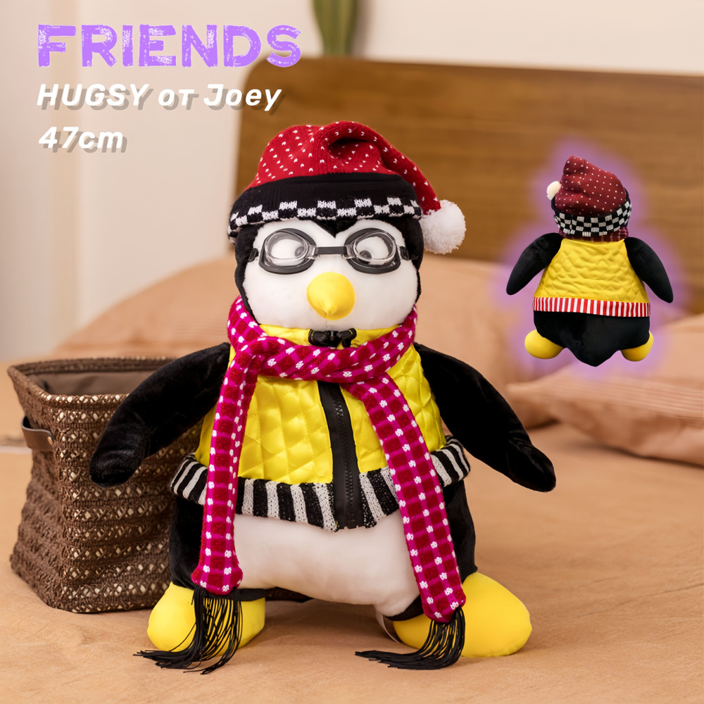 Мягкая Плюшевая-пингвина HUGSY от Джои/Joey из 'Друзья/Friends ...