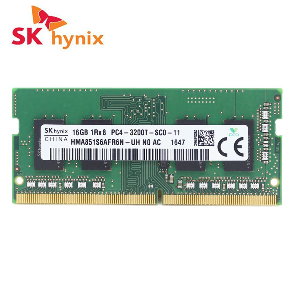 Модуль оперативной памяти Hynix Карта памяти 16ГБ Ddr4 3200 МГц Ноутбук