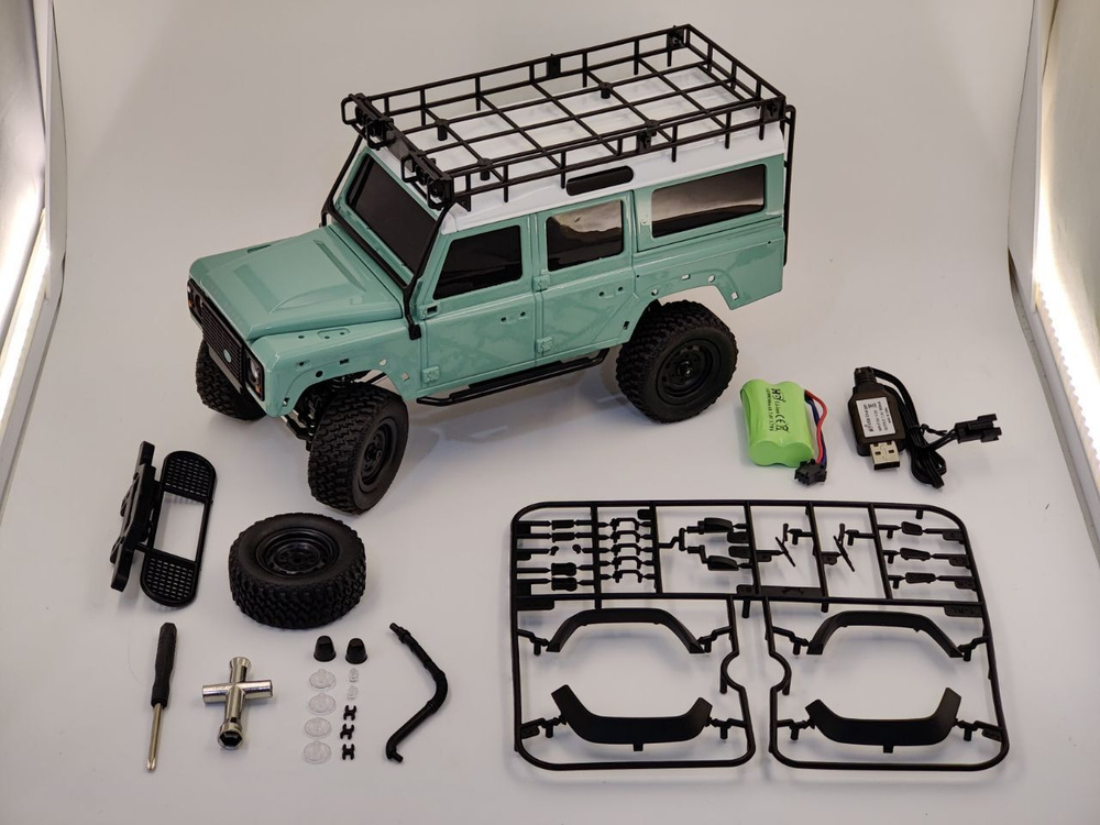 Радиоуправляемая полноприводная копийная модель в металлическом корпусе ...