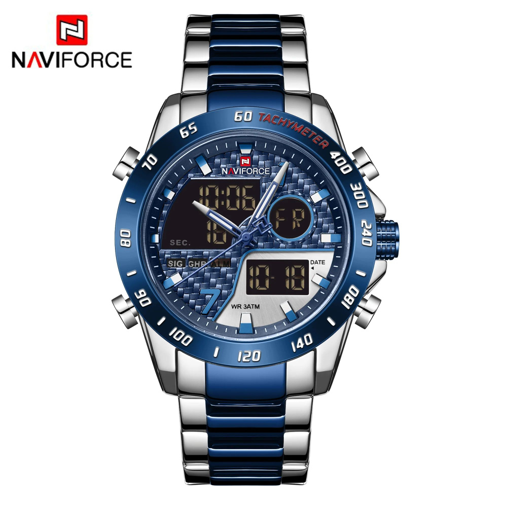NAVIFORCE Часы наручные Кварцевые - купить с доставкой по выгодным ...