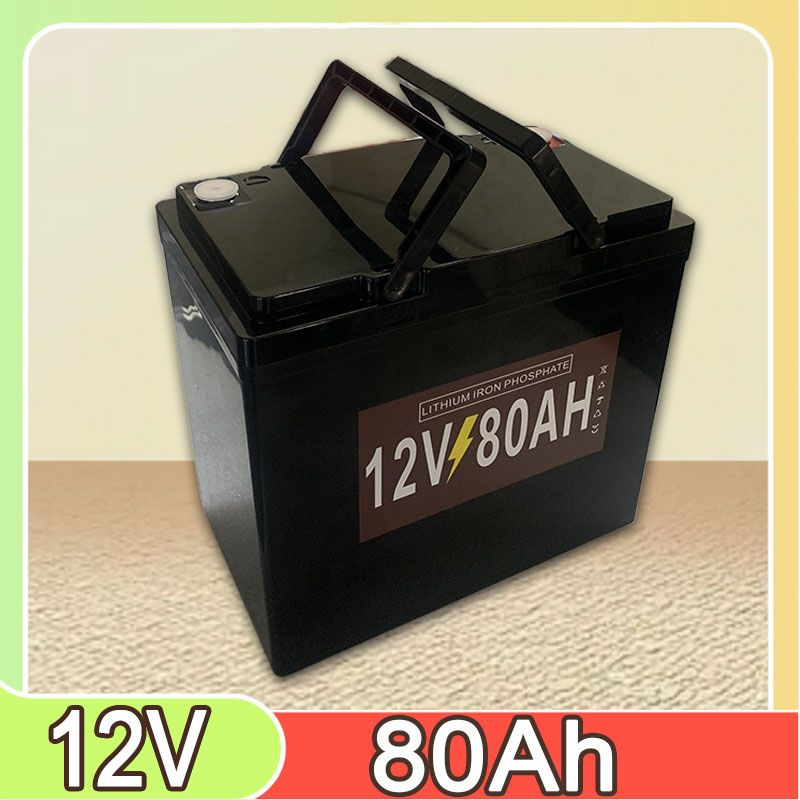 2024 Модернизированная литиевая батарея LiFePO4 12V 80Ah Портативная ...