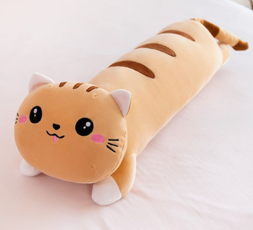 Мягкая игрушка Кот батон лежащий 90 см - купить с доставкой по выгодным ...