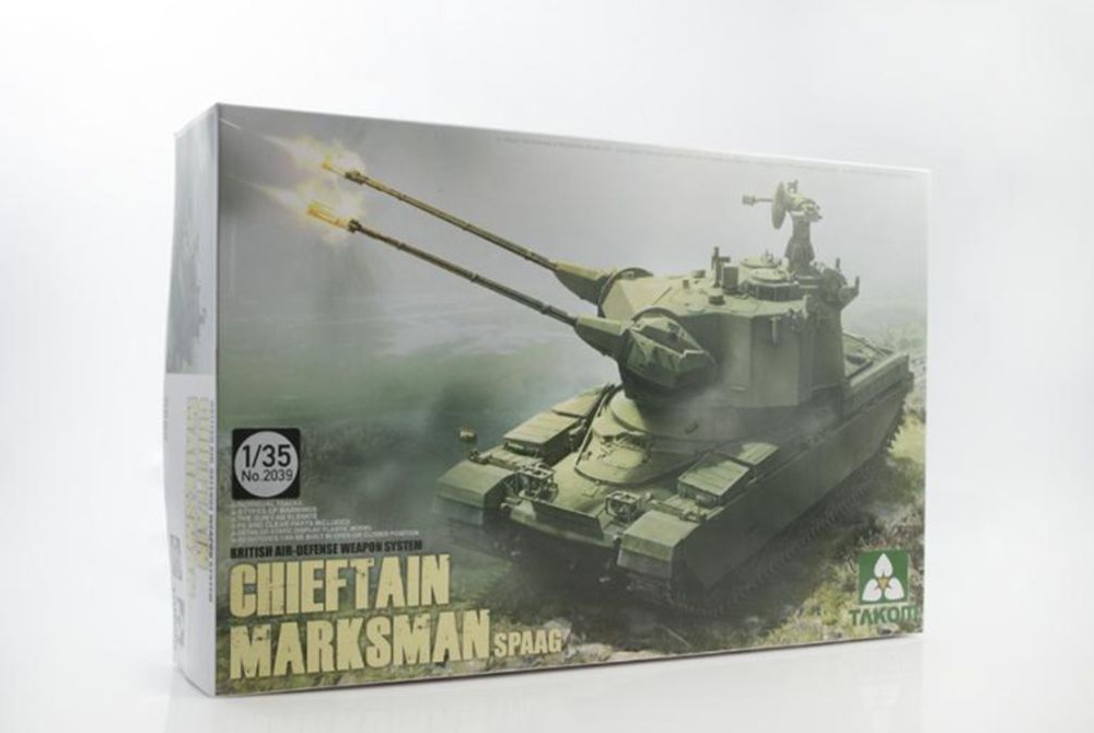 Сборная модель Танк British Air-defense Weapon System Chieftain ...