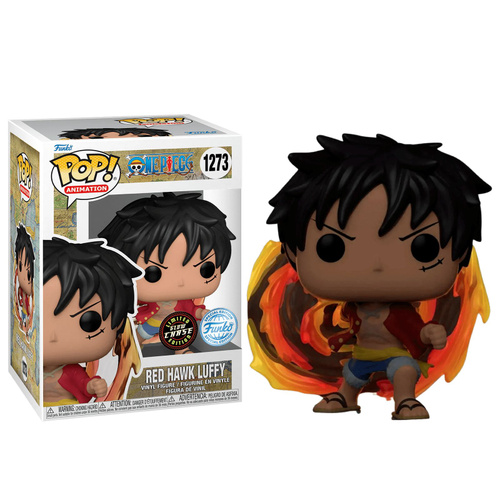46 отзыв на Фигурка Funko POP Monkey D Luffy Red Hawk GitD (Chase ...