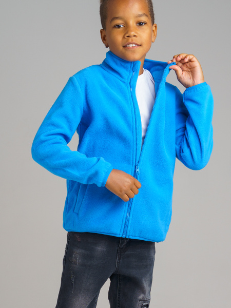 Толстовка Мальчики PlayToday синий Флис, размер 134 Китай купить c доставкой на OZON по низкой ...