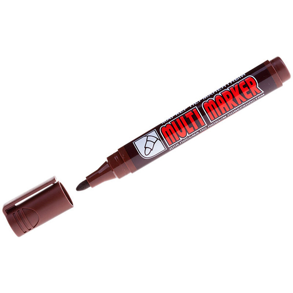 Перманентный маркер Crown Multi Marker CPM-800, пулевидный наконечник ...
