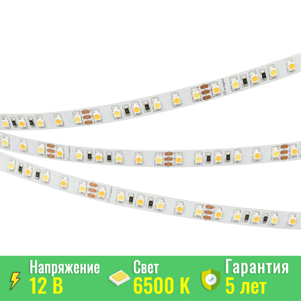 Светодиодная лента RT-A120-8mm 12V White-MIX (9.6 W/m, IP20, 2835, 5m ...