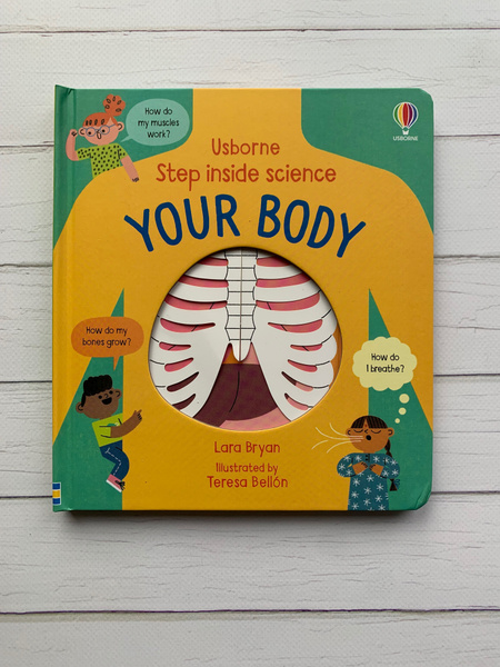 Детская книга на Английском языке Step inside Your Body Usborne купить ...