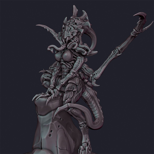 Миниатюра Warhammer 40.000 Tyranids: Neurolictor / Нейроликтор Ликтор ...