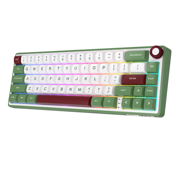 RK Royal Kludge Игровая клавиатура проводная RKR65, (RK Brown ...