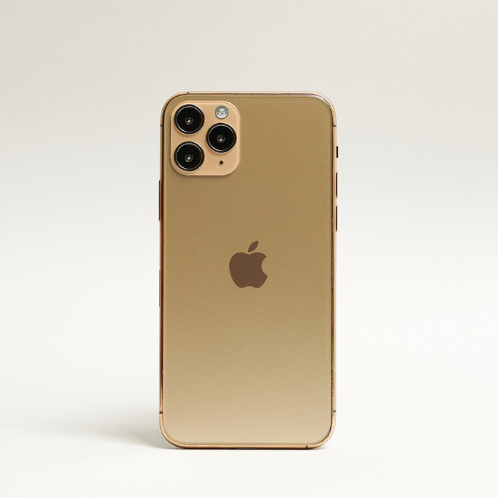 Пластиковый муляж (макет-копия) iPhone 11 Pro (Айфон 11 Про), Золотой ...