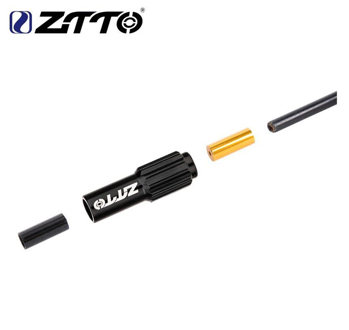 Регулятор натяжения троса переключения ZTTO черный, комплект 2 штуки ...