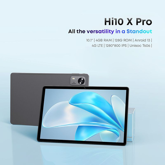 Купить планшет CHUWI Hi10X Pro,Android 13, IPS HD-экран 10.1 дюйма, ядро Unisoc T606, 4 ГБ+128 ...