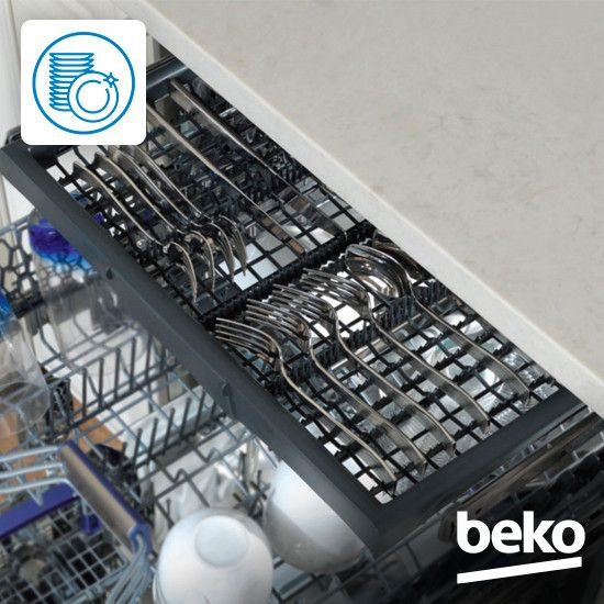 Встраиваемая посудомоечная машина Beko 45см, инверторный мотор ProSmart ...