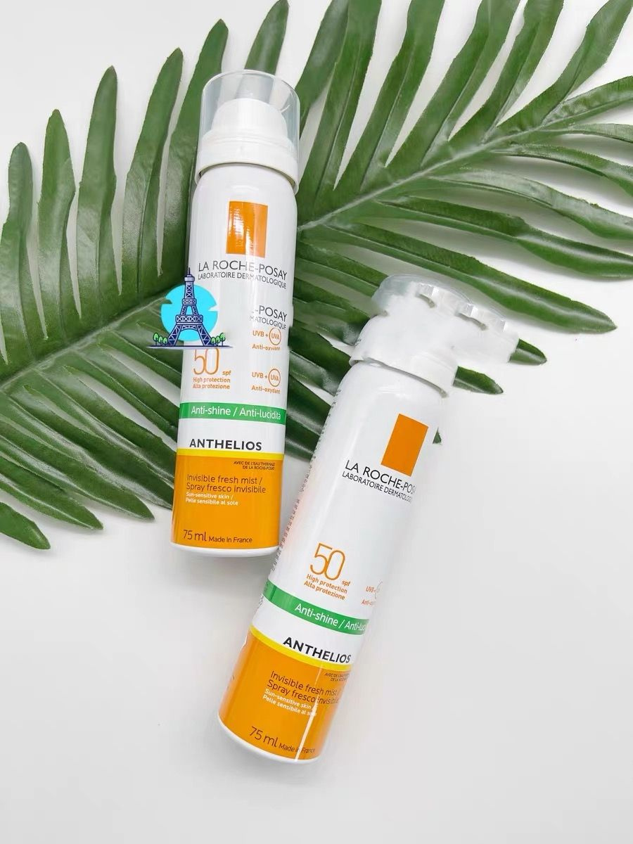 Ля Рош Позе Солнцезащитный матирующий спрей-вуаль для лица SPF 50+/PPD ...