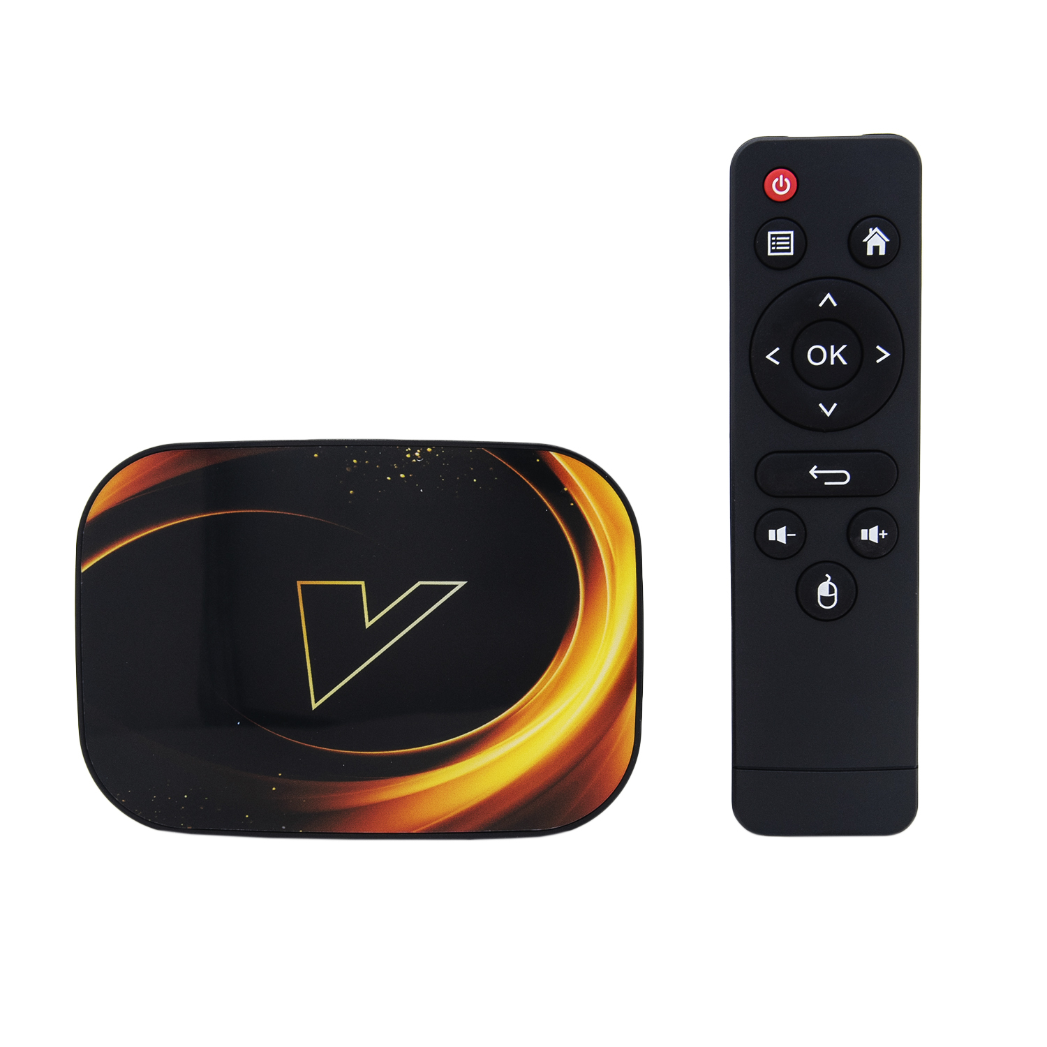 Медиаплеер Vontar X3, HDMI, RJ-45 Ethernet, USB, черный, золотой ...