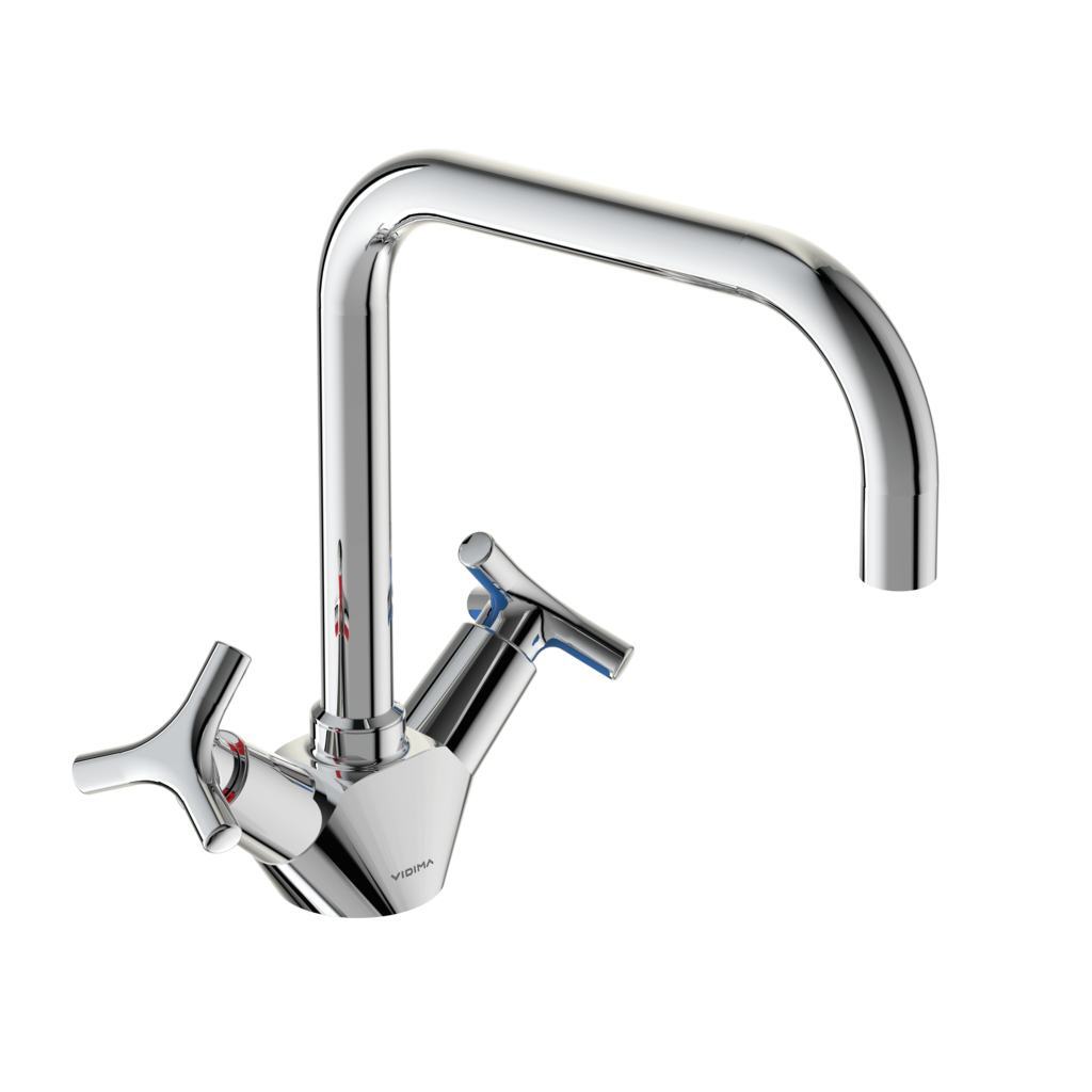 Смеситель для кухонной мойки VIDIMA TRINITY BA263AA купить на OZON по ...