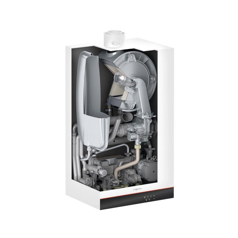 Газовый котел Viessmann 25 кВт Газовый конденсационный котел Vitodens ...