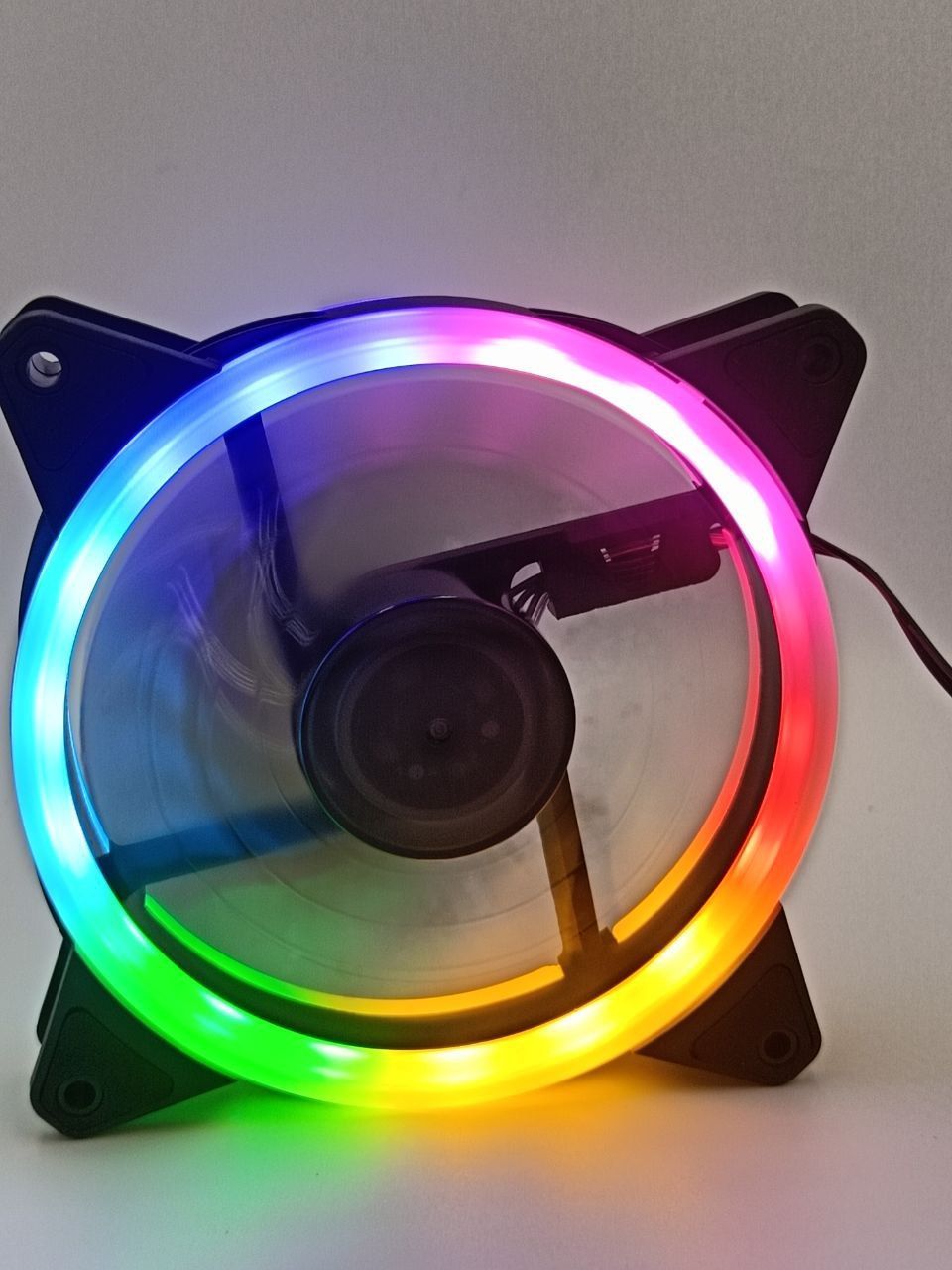 RGB вентилятор 120мм MOLEX+3 PIN - купить кулер по выгодной цене в интернет-магазине OZON ...