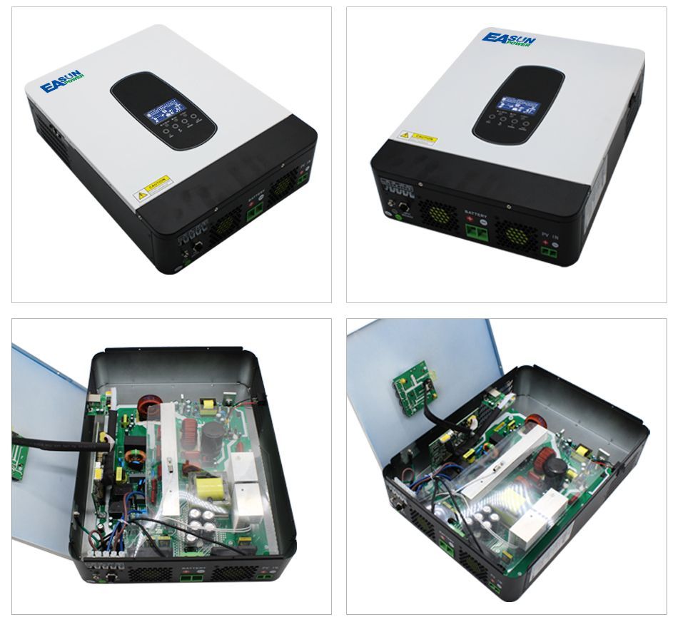 Гибридный солнечный инвертор Easun Power ISolar SMH II 2.2KW, MPPT, 2200Вт, 12В - купить с ...