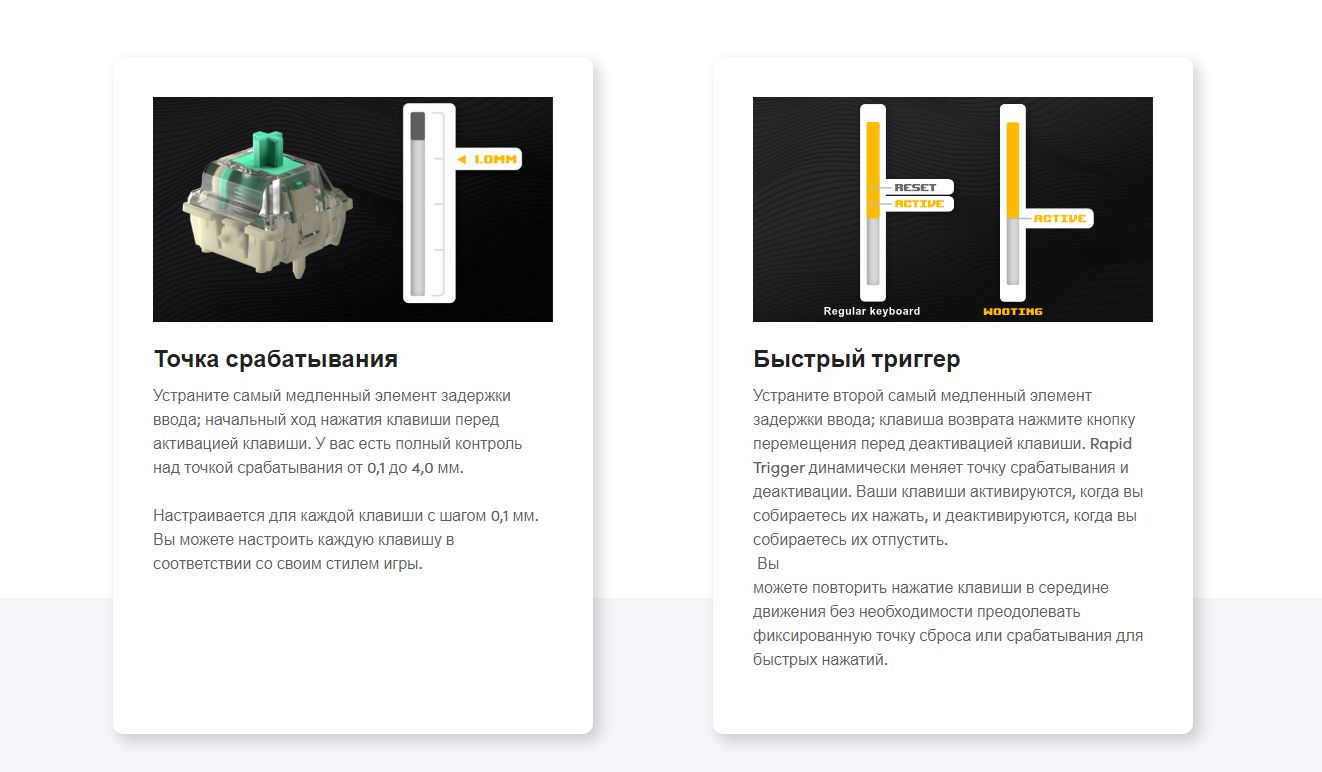 Механическая клавиатура Wooting 60HE купить по низкой цене: отзывы ...