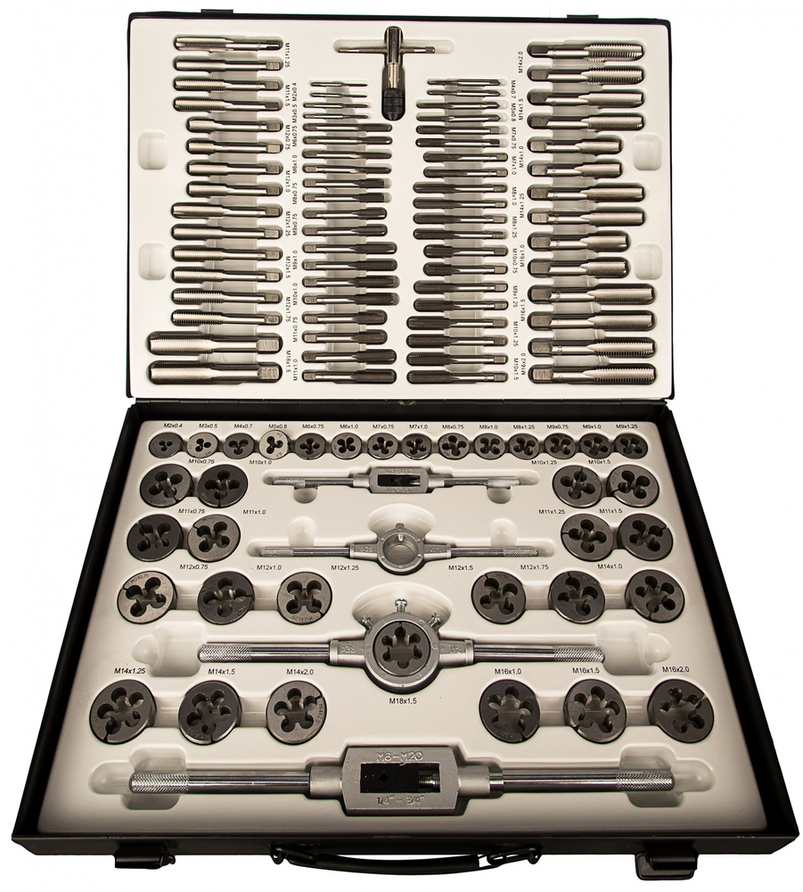 Gigant Набор метчиков и плашек 110 предметов STD110 купить на OZON по ...