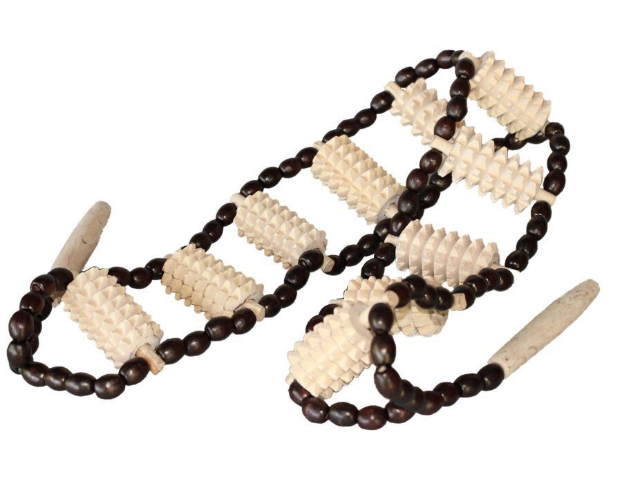 Массажер для спины, ленточный, деревянный, 95 см, 436-005 - купить с ...