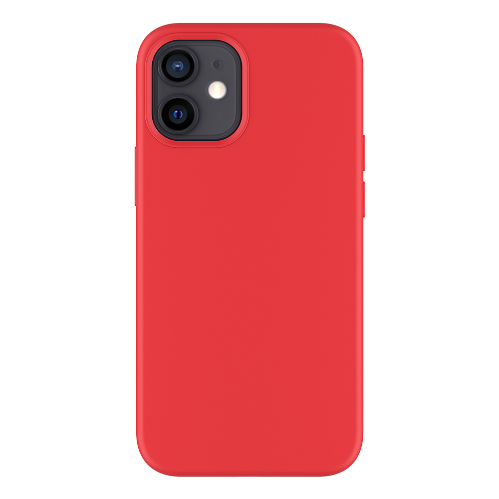 Чехол на айфон 12 мини / Protective Case for iPhone 12 mini, красный ...