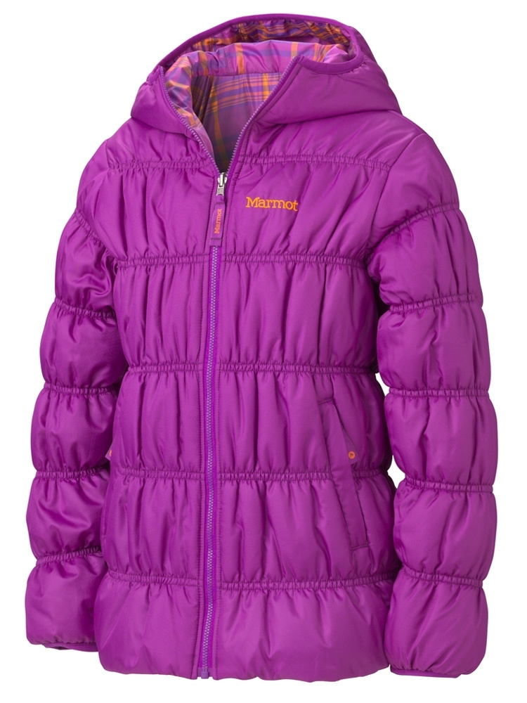 Куртка Marmot Girl'S Luna Jacket, Bright Berry/Pop Pink Pla, M - купить ...