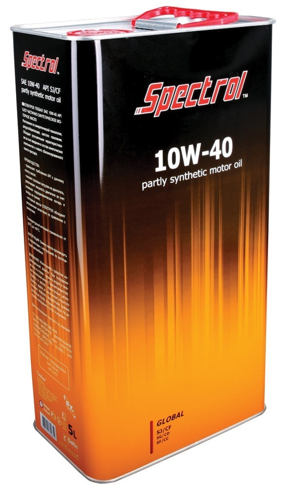 Масло моторное Spectrol 10W-40 Минеральное - купить в интернет-магазине ...