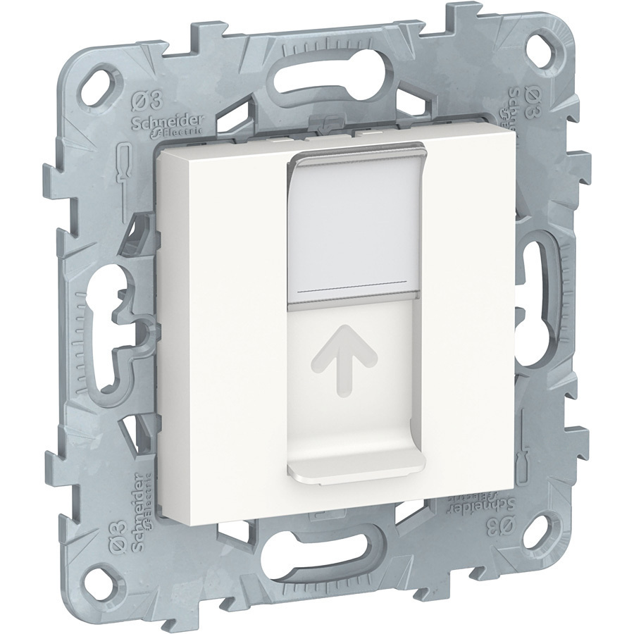 Розетка компьютерная Schneider Electric Unica New RJ45 категории 5 ...