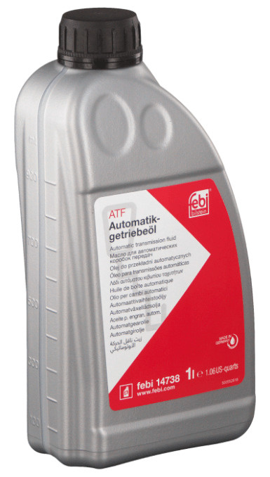 Масло трансмиссионное Automatikgetriebeol ATF LT 71141 (1л) Febi 14738 ...