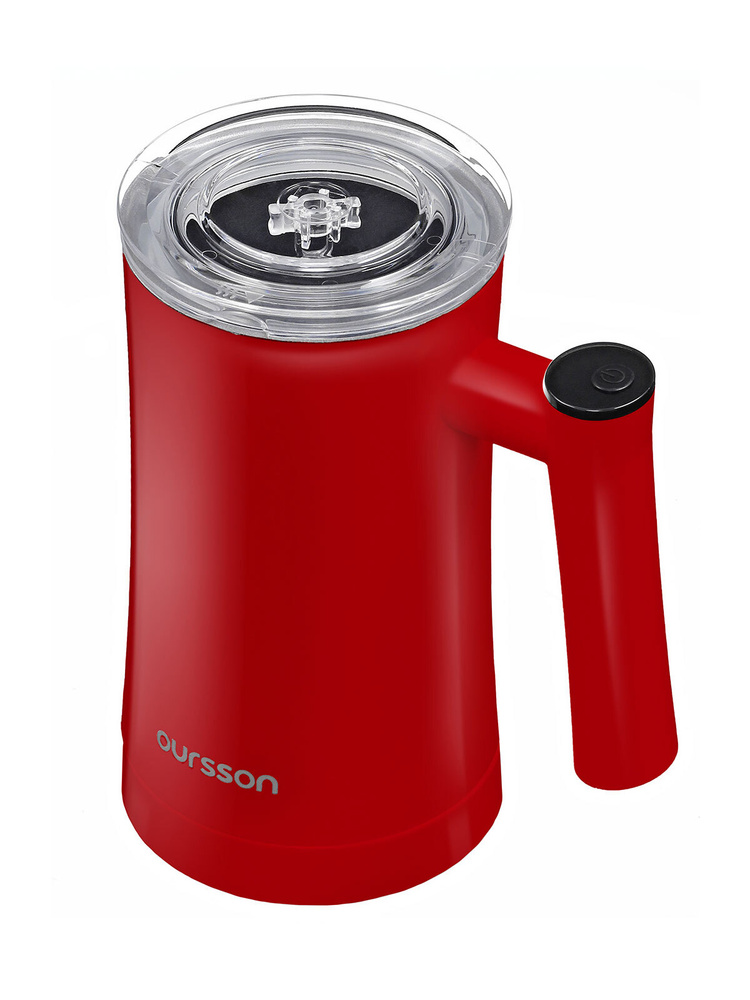 Вспениватель молока Oursson MF3500D/RD, 3 режима работы, подогрев ...