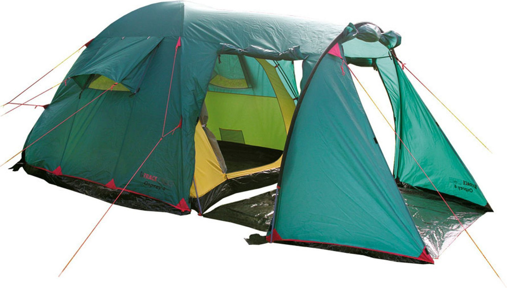 Палатка 4-местная BTrace Osprey 4 - купить по выгодной цене в интернет-магазине OZON (1524892076)