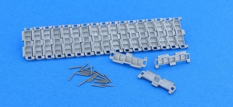 MTL-35129 Мет. траки для сборной модели танка M4 Sherman HVSS T66 type ...