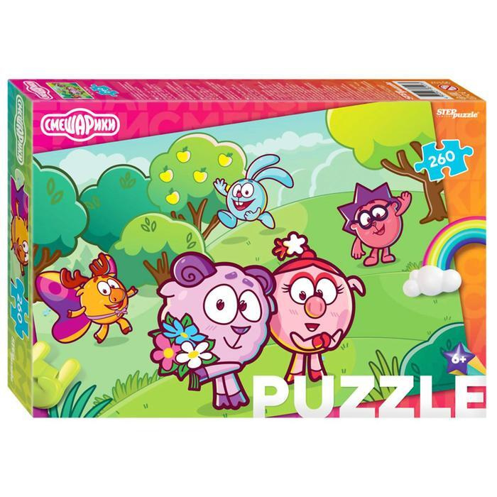 Пазл Step Puzzle "Смешарики", 260 элементов (5432256) - купить с доставкой по выгодным ценам в ...