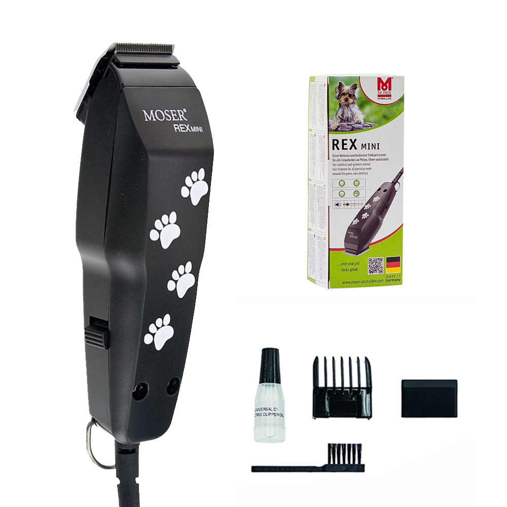 Триммер для детальной стрижки животных MOSER REX Mini 1411-0062 купить ...