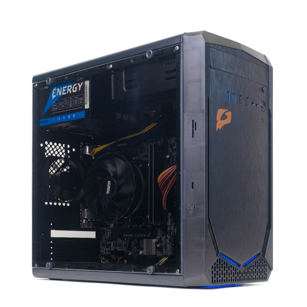 Купить компьютер e2e4 PC Pro Gamer, AMD A8 9600 3.1GHz, 8Gb RAM, 128Gb ...