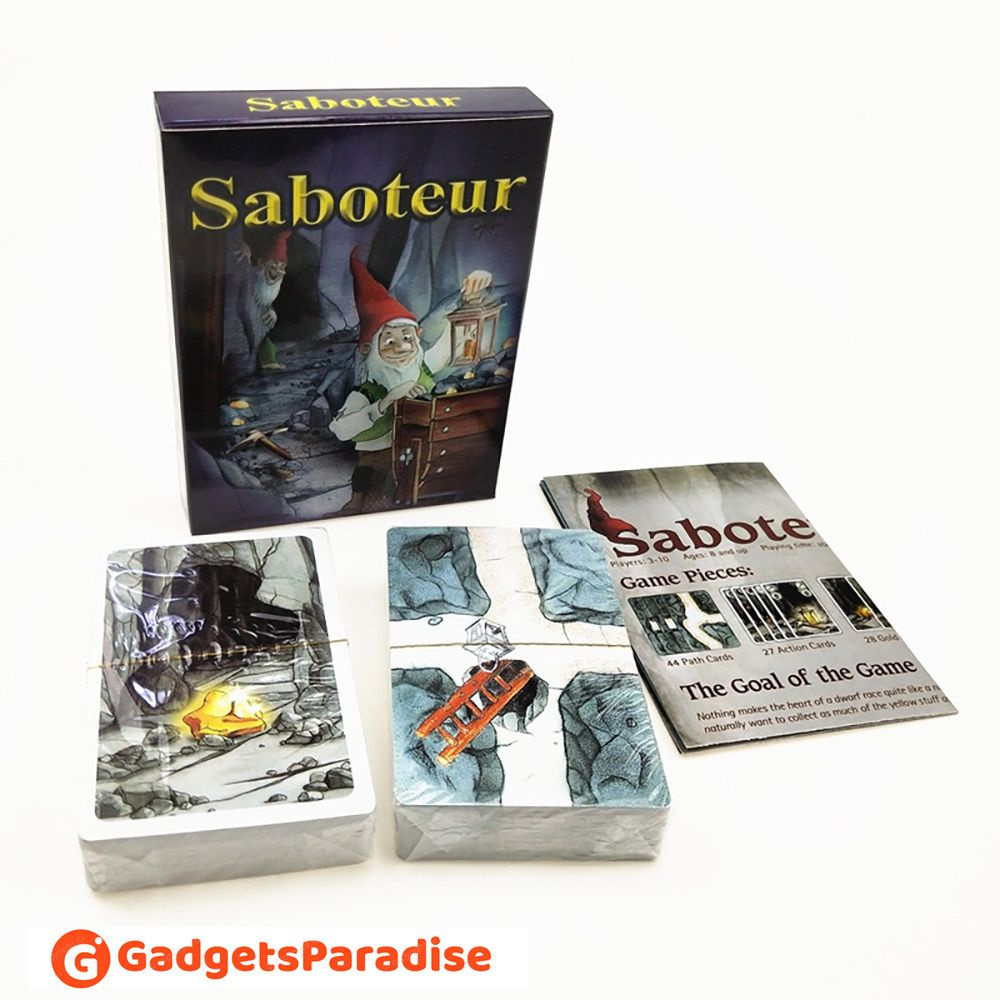 Карты настольной игры Saboteur Card Game - купить с доставкой по ...