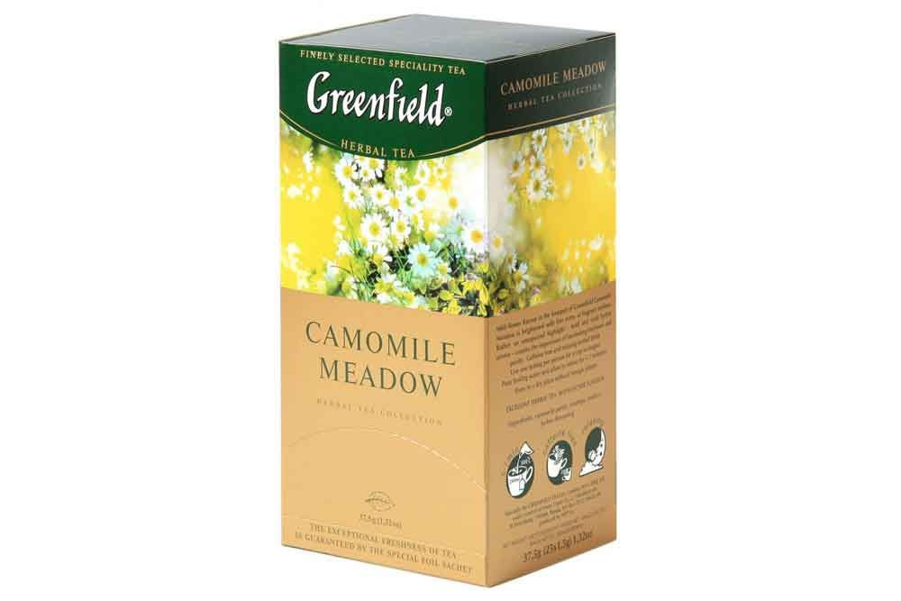 Чайный напиток Гринфилд Camomile Meadow 1,5г.*25пак. ромашка - купить с ...
