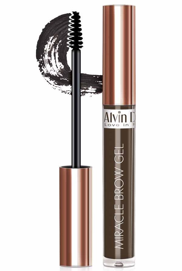 Alvin D'Or Гель для бровей Miracle Brow Gel фиксирующий, водостойкий, пигментированный, тон 02 ...